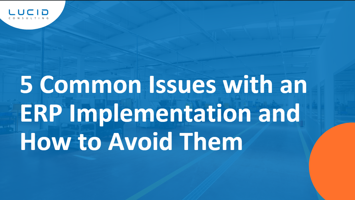 5 Common Issues with an ERP Implementation and How to Avoid Them